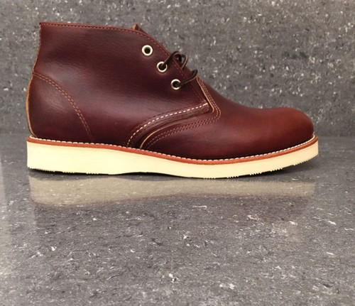 Red Wing Boots 3141 Classic Chukka Premium Briar Oil Slick Leather ...