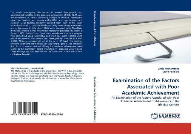 Examination of The Factors Associated With Poor Academic Achievement ...