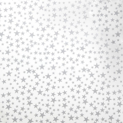 Silver Stars Patterned Tissue Paper - 20" x 30" Sheets (43A327) | eBay