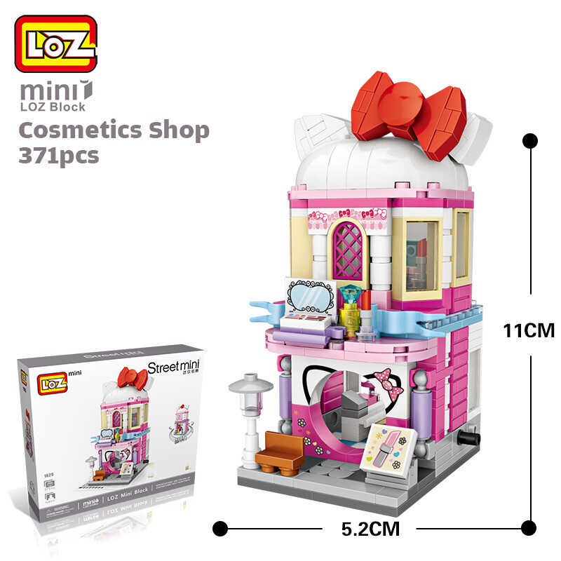 LOZ Mini Blocks Sets Food Street View Building Blocks Micro Bricks with ...