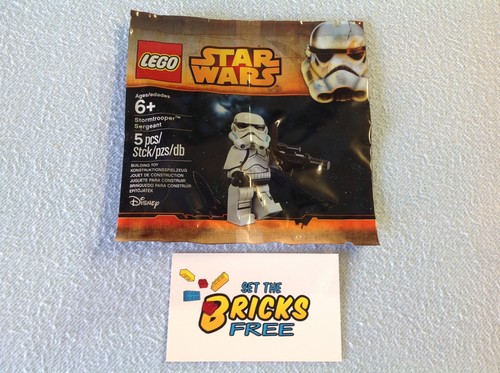Lego Star Wars 5002938 Stormtrooper Sergeant Polybag New/Sealed/H2F ...