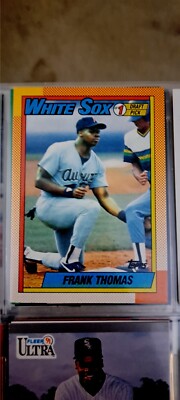 1990 Topps Frank Thomas Multiple error rookie extremely rare | eBay