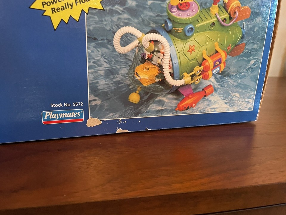 Sewer Sub Teenage Mutant Ninja Turtles TMNT Submarine 1991 Playmates ...