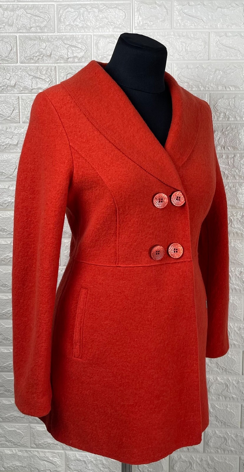 Women's Geiger Boiled Wool Austrian Trachten Tyrol Loden Jacket Blazer ...