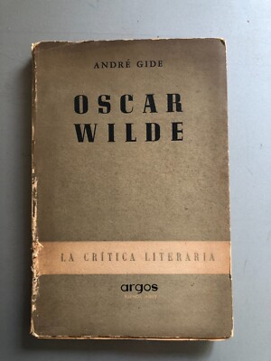 André Gide - Oscar Wilde - Ed Argos | eBay