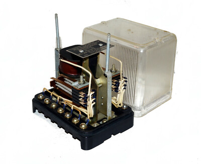Vintage Relay RP-351 Silver Contacts Transformer 220V 50Hz Soviet USSR ...