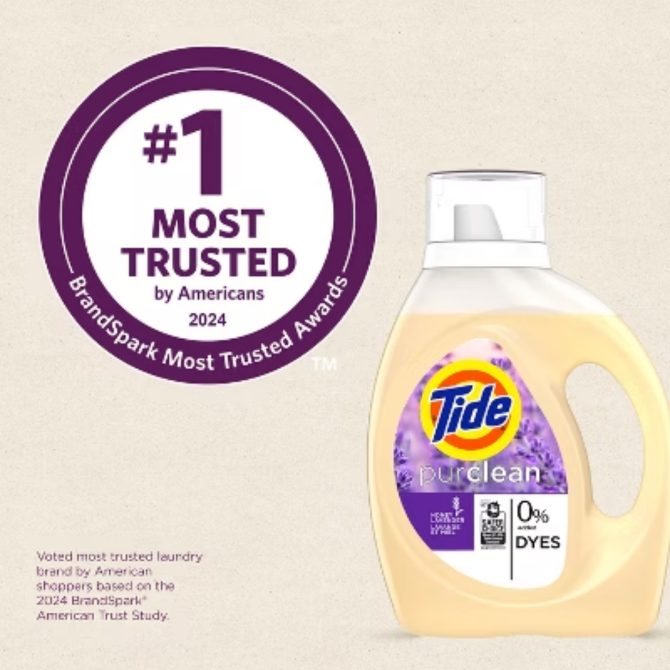 Tide purclean Honey Lavender Liquid Laundry Detergent - 63 fl oz | eBay