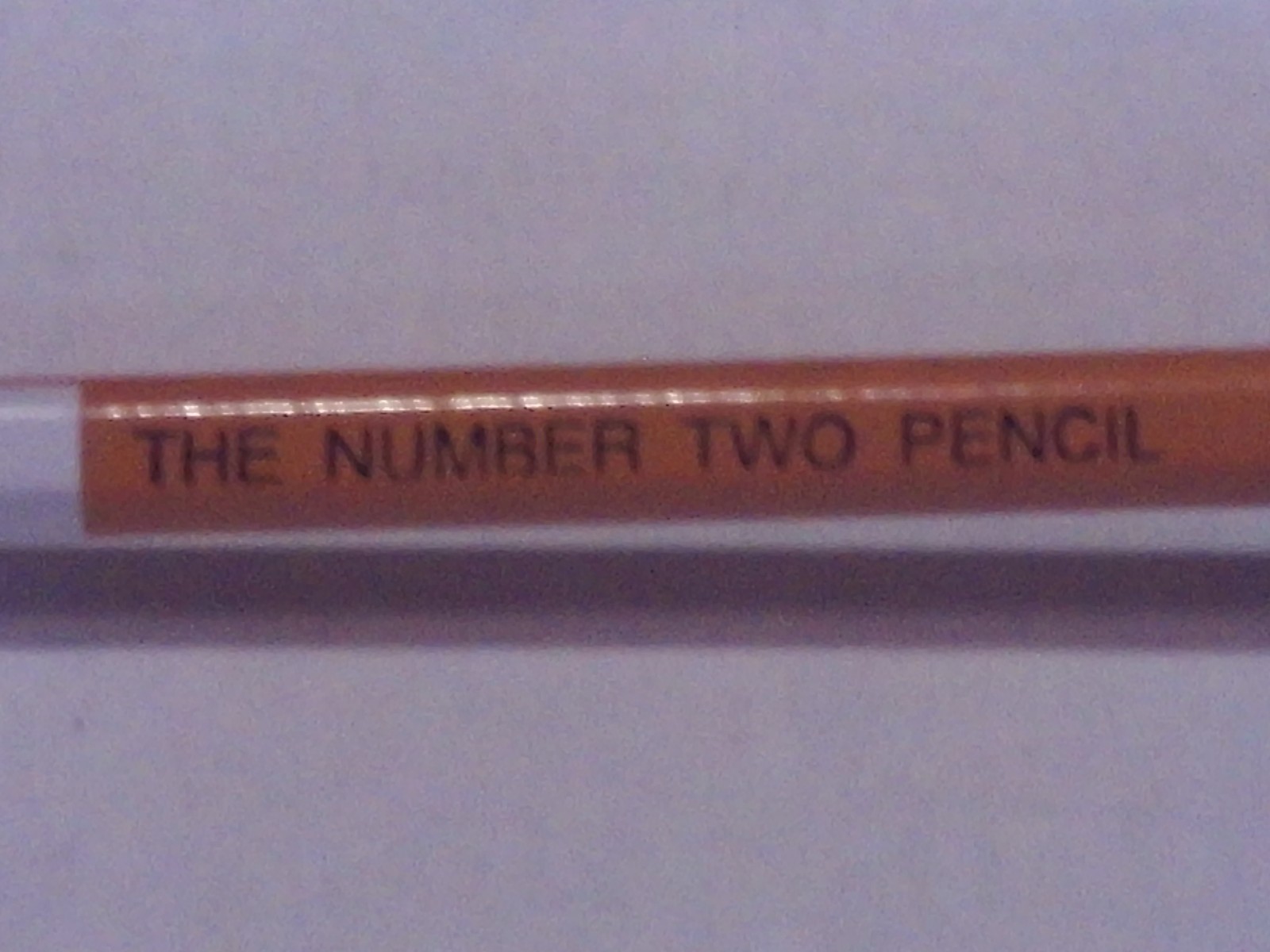 Number TWO Pencil "YOU GET TWO" - Gag/Joke/Novelty Poop Pencil w/Fake ...