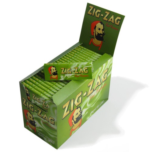 1000 ZIG ZAG GREEN RIZLA/ROLLING PAPERS 20 PACKS X 50 PAPERS | eBay