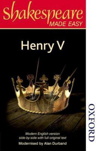 Shakespeare Made Easy - Henry V by Alan Durband (2014, Trade Paperback ...