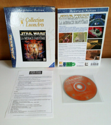Star Wars la menace fantome PC BIG BOX . version FR . très bon état | eBay