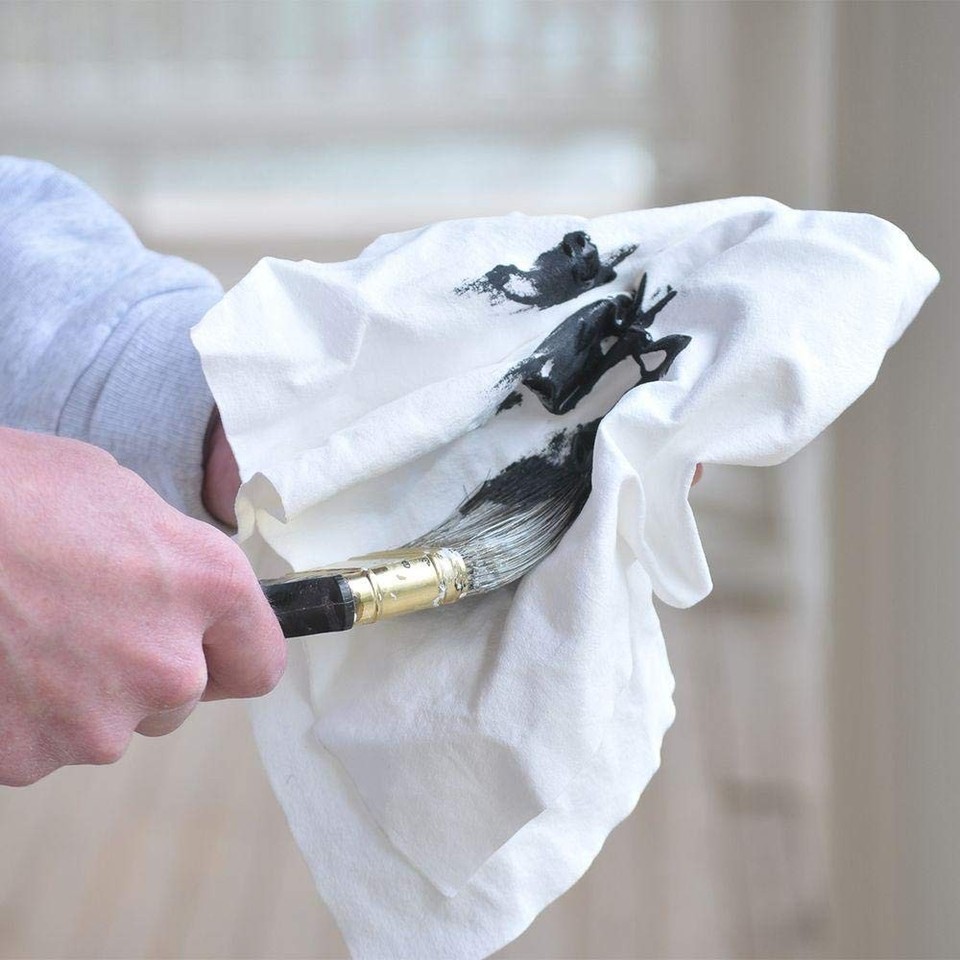 Wonder Rag, 14" x 17" Microfiber Wiper Rags - 25 per Box, White | eBay