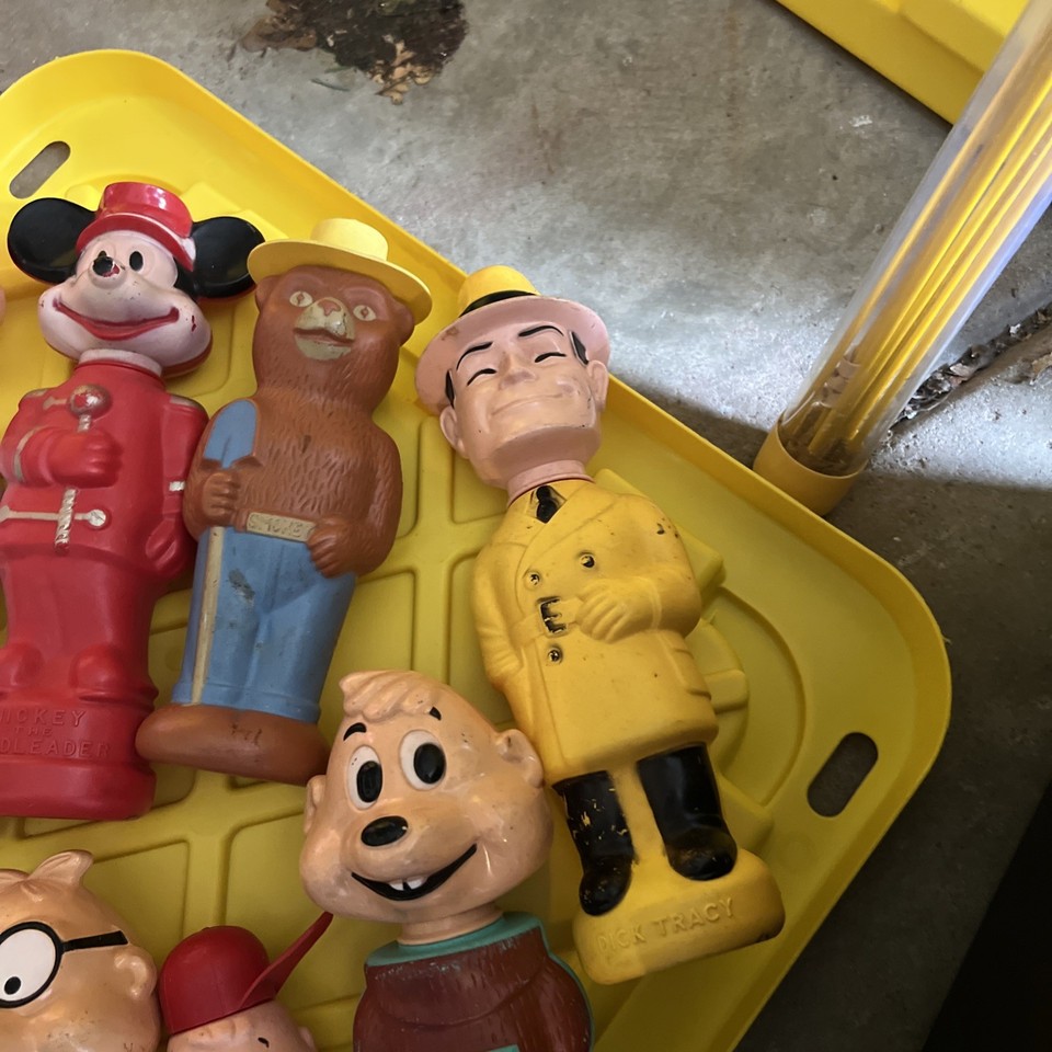 Vintage 1960s Soaky Hanna Barbera Colgate Figures Lot of 15 Soap ...