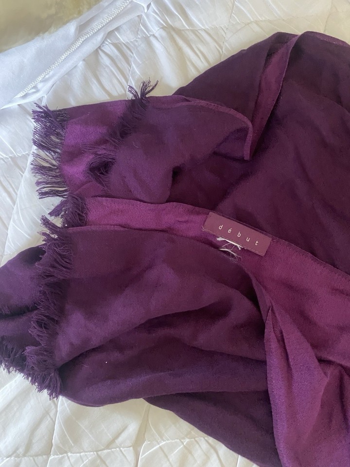 Debut Purple Scalf - Excellent condition | eBay UK