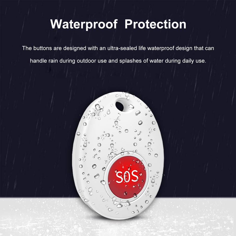 Life alert systems for seniors no monthly fee,2 sos call button+2 ...