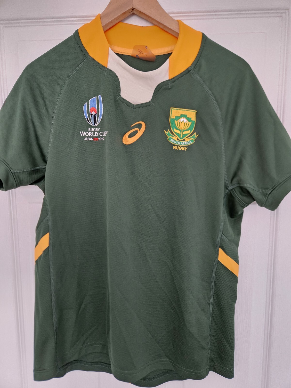 South Africa Rugby Shirt World Cup 2019 | Grelly UK
