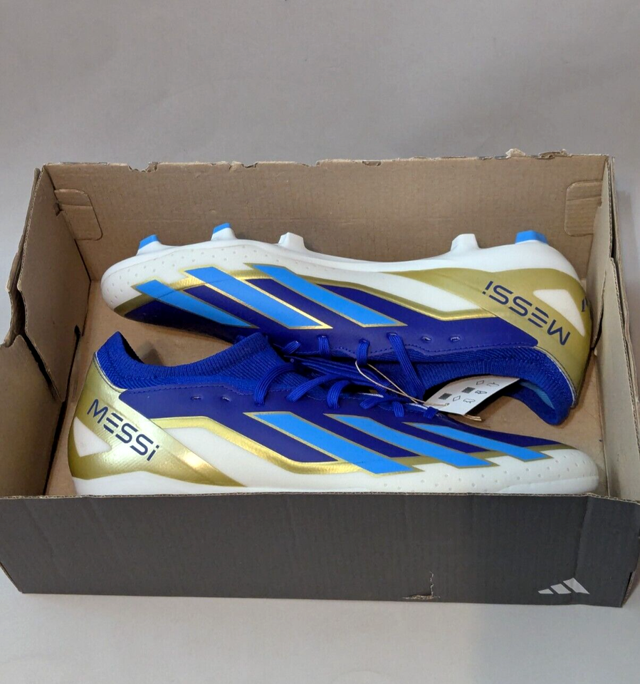 adidas x Crazyfast League Messi FG Soccer Cleats Mens 11.5 Lucid Blue ID0712 | eBay