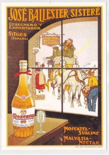 Reproducción Antigua Publicidad Cosechero Y Exportador Jose Ballester ...