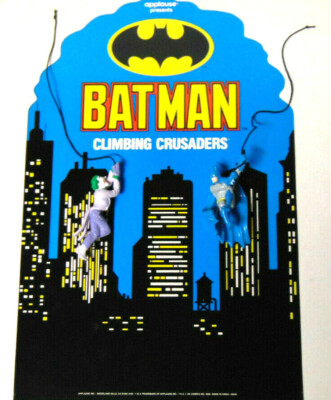 Batman Climbing Crusaders Point of Purchase Sign 1989 With Batman Joker ...
