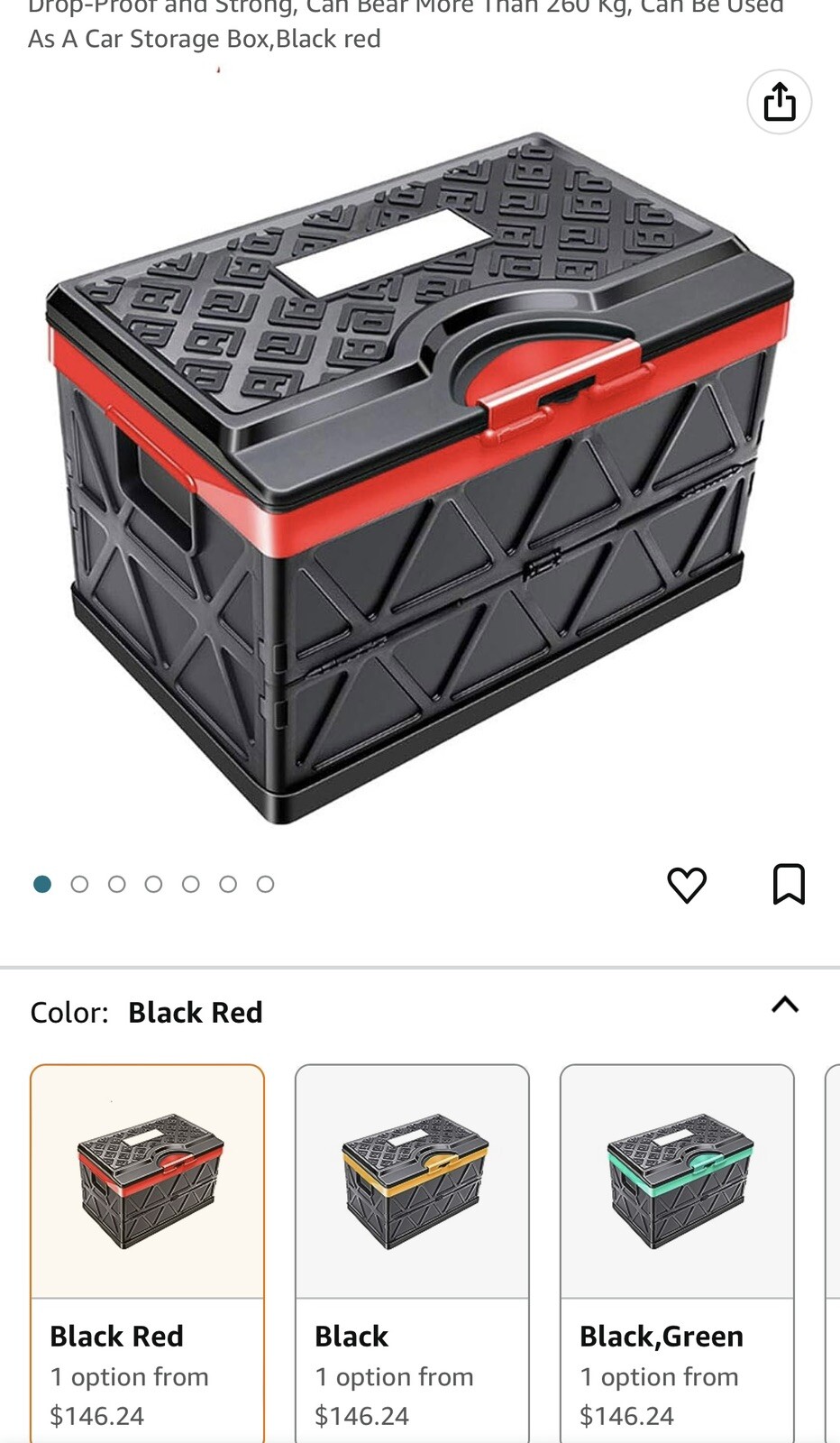 Foldable Storage Containers with Lids Collapsible Organizer Bins | eBay