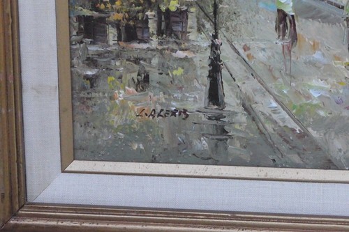 OIL PAINTING ORIGINAL FRENCH MODERNIST L. ALEXIS ARTIST FRANCE | eBay