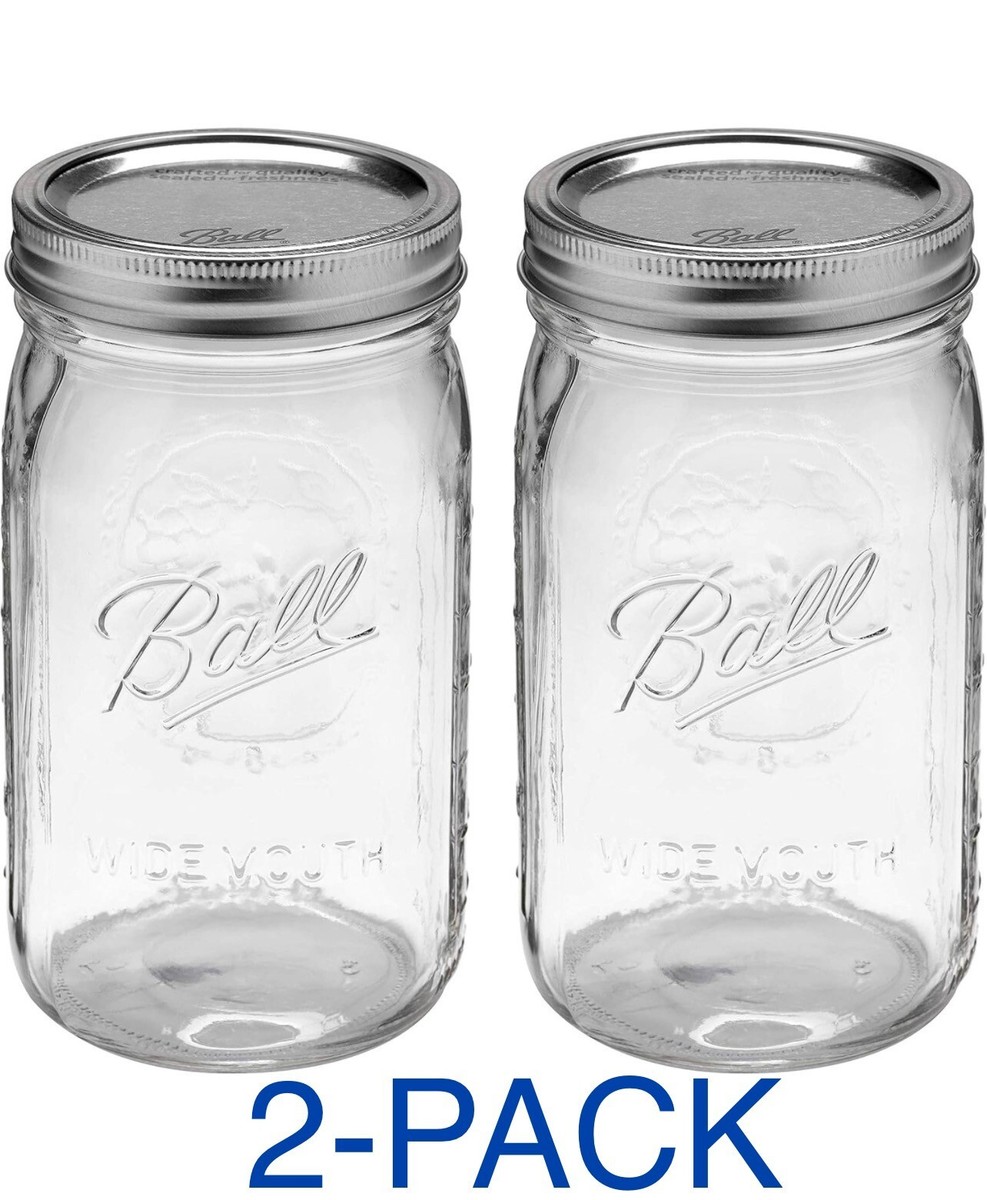 Wide Mouth Pint Canning Jars Amazon.com: Ball Mason PINT Jars