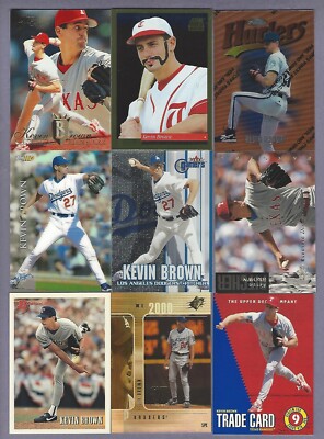 Kevin Brown 12 Different Cards - Inserts and Super Premiums too! | eBay