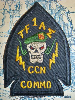 Original Patch - 1972 TASK FORCE 1 - USSF SIGMA - CCN, SOG - Vietnam ...