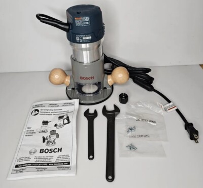 Bosch 2-1/4 HP Variable Speed Router Motor 1617EV w/RA1161 Base S Two ...