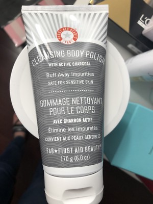 First Aid Beauty Cleansing Body Polish with Active Charcoal, 6 Ounce | eBay