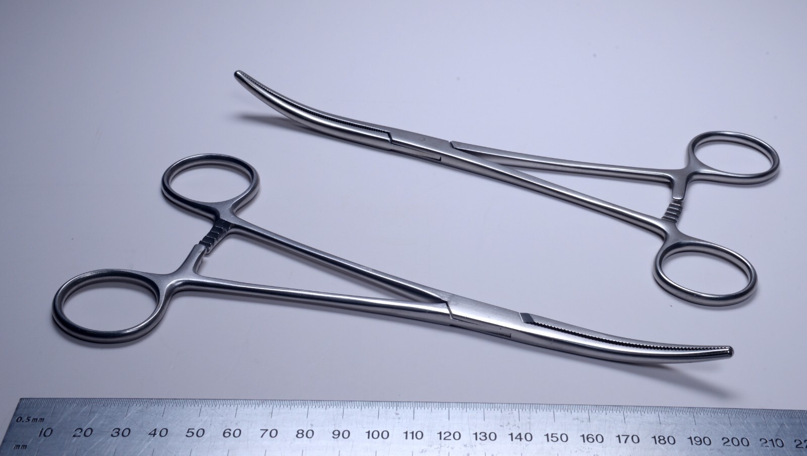 2X Rochester-Pean Curved 8" Forceps Stainless Steel Surgical | eBay
