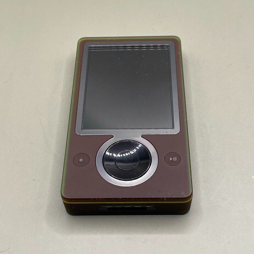 Zune Brown Model 1091 30GB MP3 Player & RADIO With charge cord - WORKS ...