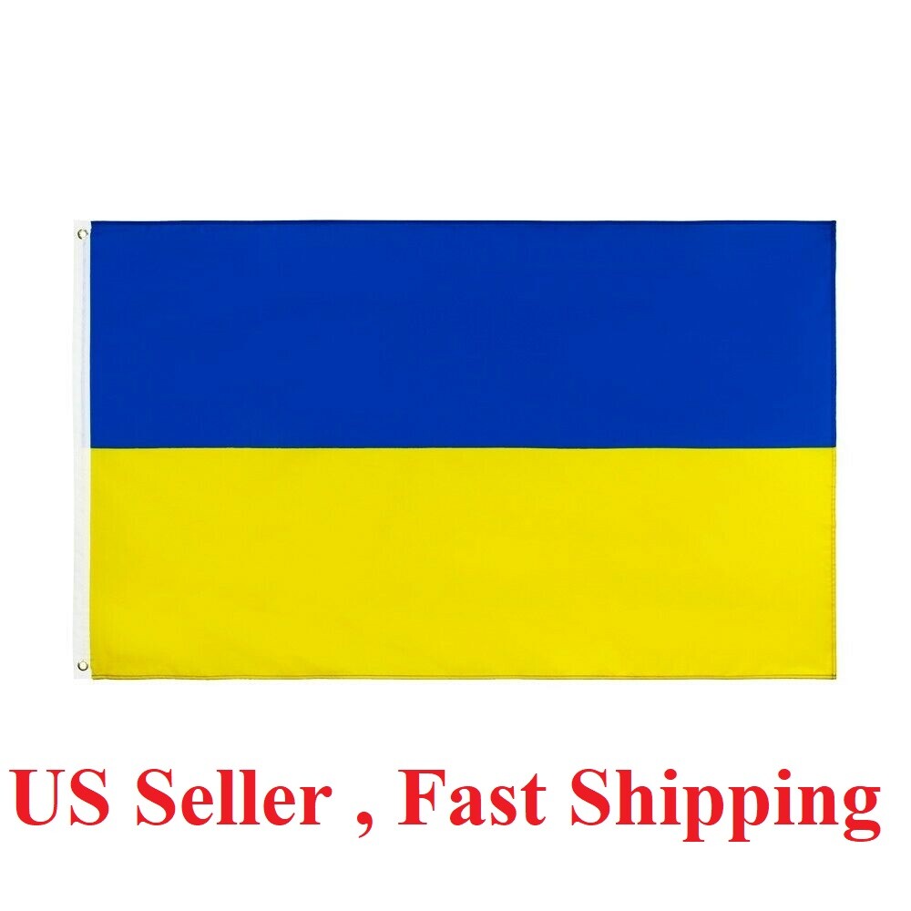 3x5FT Flag Ukraine Ukrainian Prapor Ukrainy Ensign | eBay