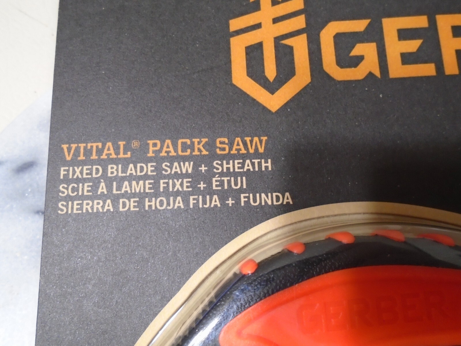 Gerber Freeman Guide Fixed Blade Knife Vital Saw 2 Pc Hunter Set Orange ...