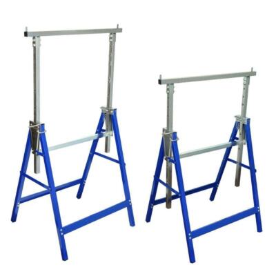 2pcs Portable Workshop Work Bench Table Scaffolding Trestles Frame ...