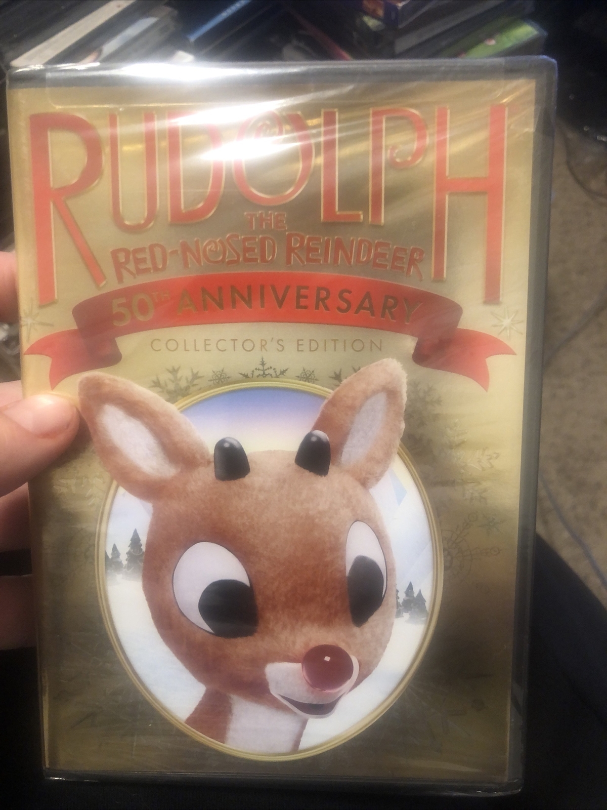 Rudolph the Red-Nosed Reindeer (DVD, 2014, 50th Anniversary) New Sealed ...
