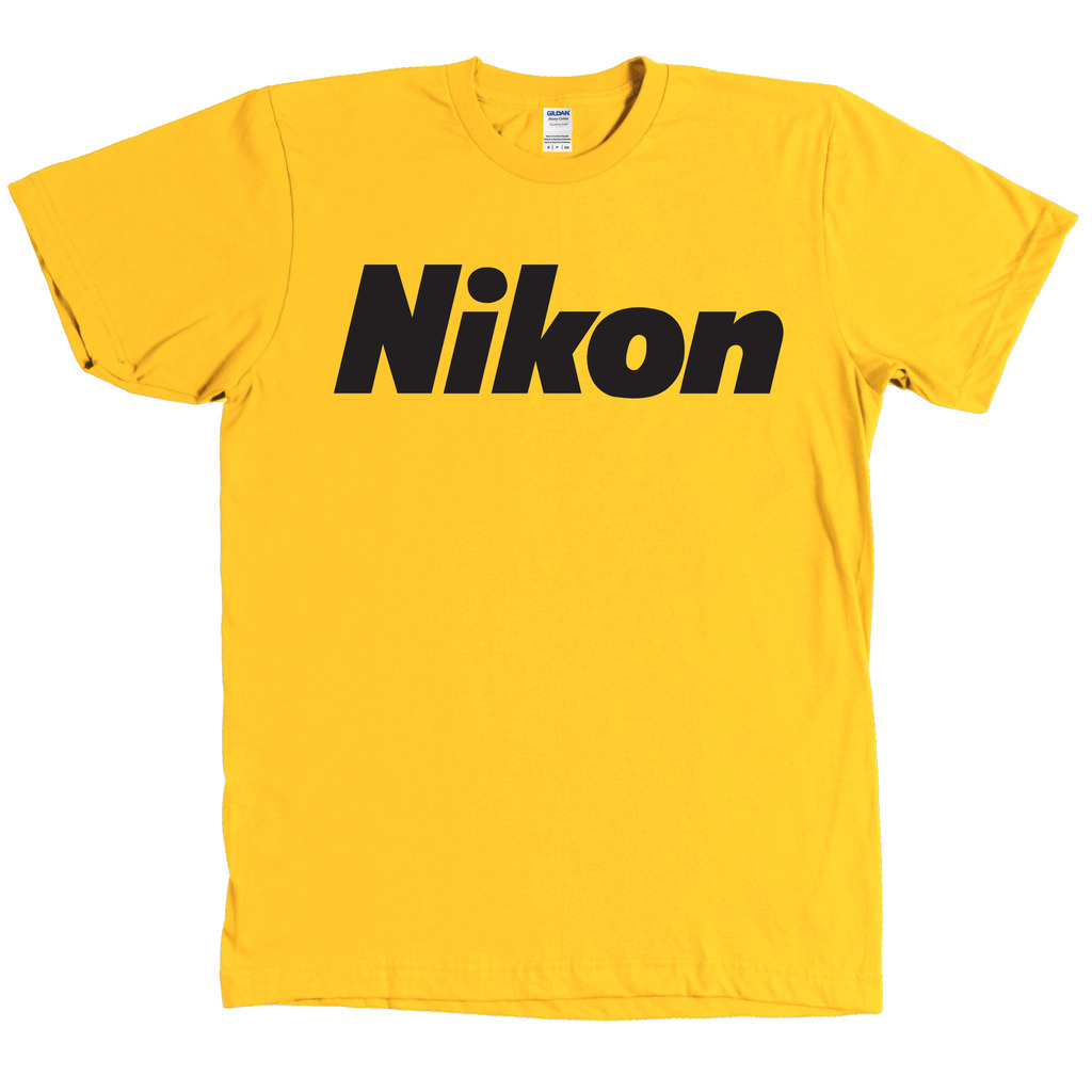 Nikon Camera Logo T Shirt Nikkor Photography NEW WITH TAGS - MANY ...