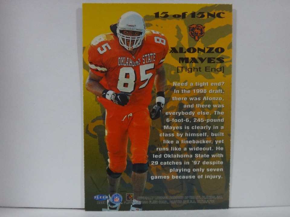 1998 Ultra Next Century Alonzo Mayes #15NC Rookie RC | eBay