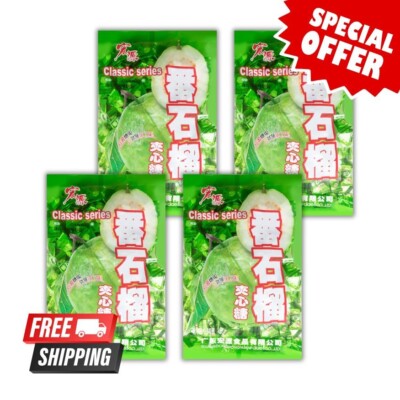 4 Bags of fresh Classic Series Chinese Hard Guava Candy, 12.3oz | eBay