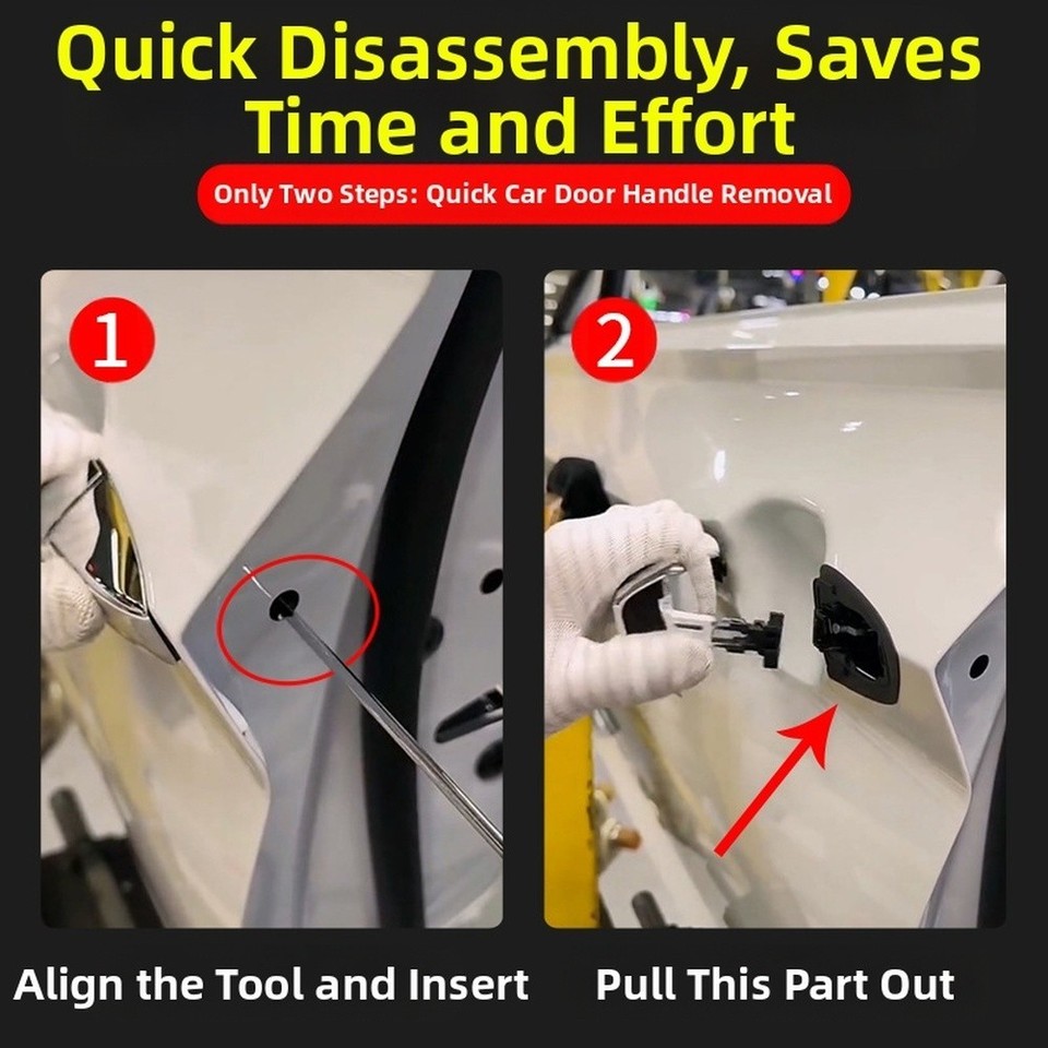 Auto Maintenance Car Door Handle Tool Ergonomic Grip Hand Fatigue ...