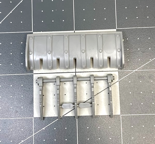 40K Rogue Trader DOZER BLADE bits Leman Russ Chimera Imperial Guard ...