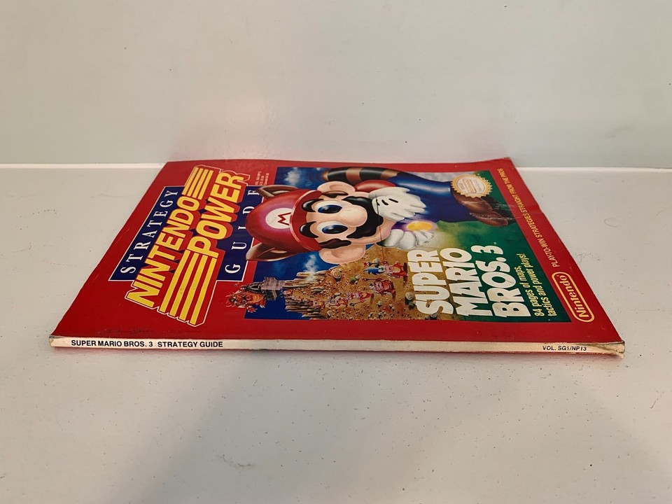 Nintendo Power Magazine #13 Strategy Guide Super Mario Bros 3 w/ Insert ...