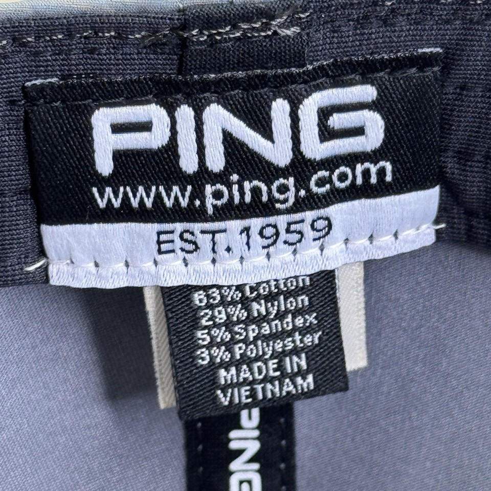 Ping Tour Play Your Best Sensorcool Flexfit Gray Golf Hat Cap - Men's L ...