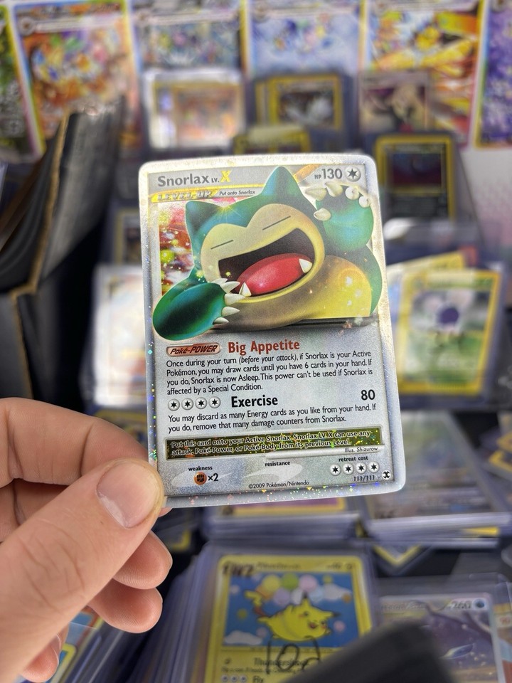 Snorlax Lv.X 111/111 Rising Rivals Holo | eBay