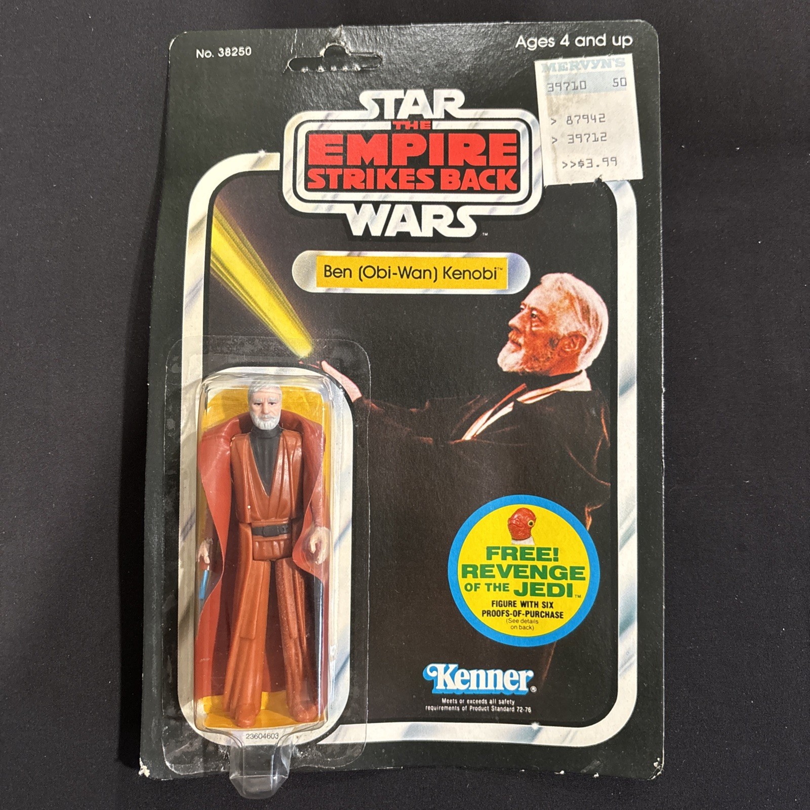 Star Wars, The Empire Strikes Back Ben Obi-Wan Kenobi Figurine Vintage ...