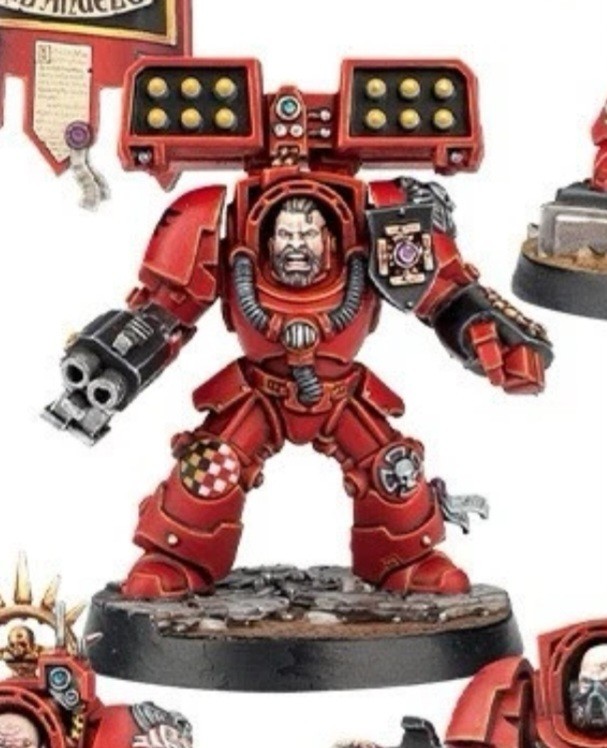 Warhammer 40k - Space Marine Terminators - Heroes of the First Company ...