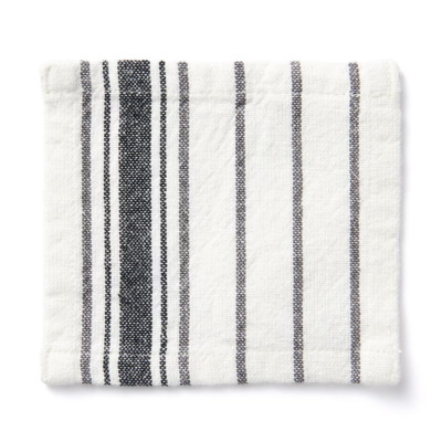 MUJI Indian cotton coaster/random stripe 10 x 10cm | eBay