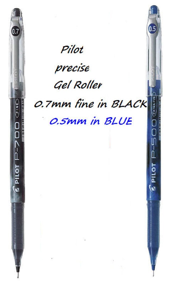 Pilot ~ Precise V5 / V5 RT / P-500 / P-700 ~ 0.5mm / 0.7mm needle point ...