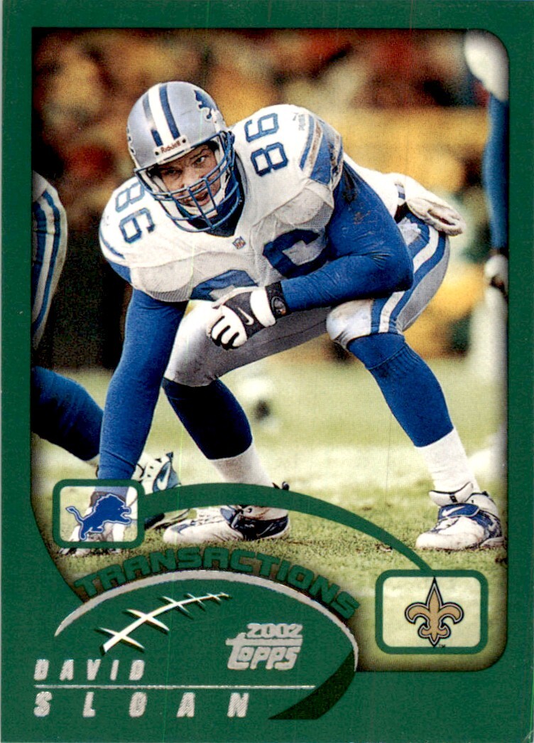 2002 Topps David Sloan Football Cards #135 | eBay