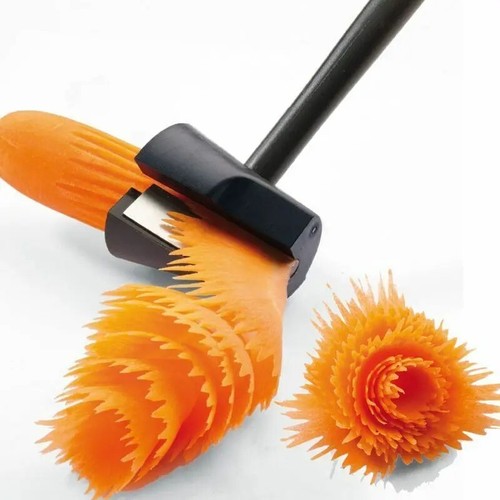 Spiral Cutter Carrot Radish Potato Slicer Fruits Peeler Carving Flower ...